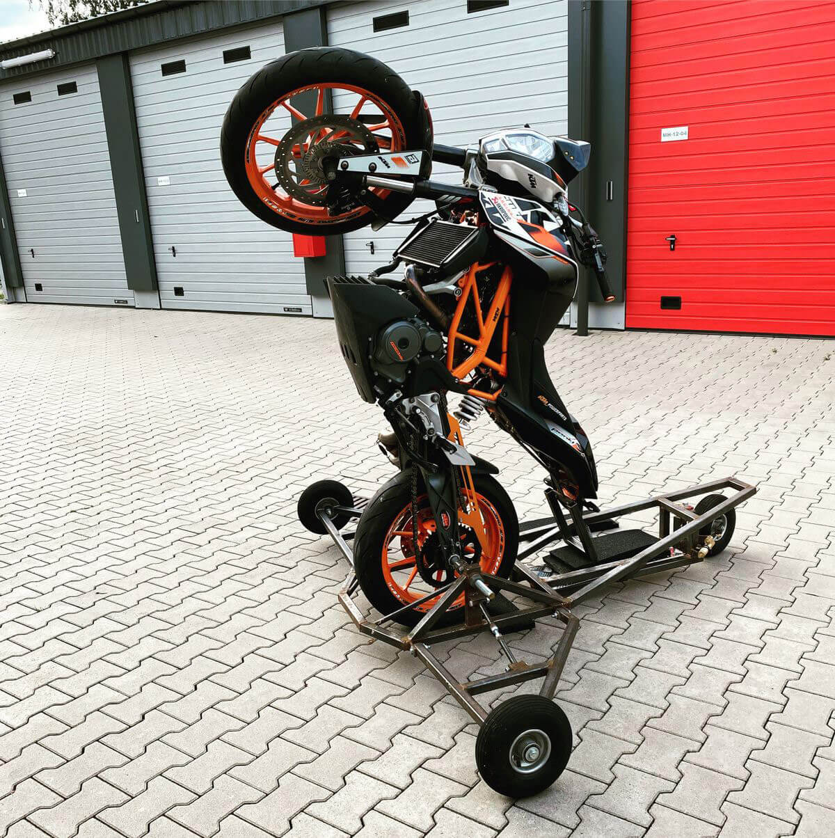Das Wheelie Training
